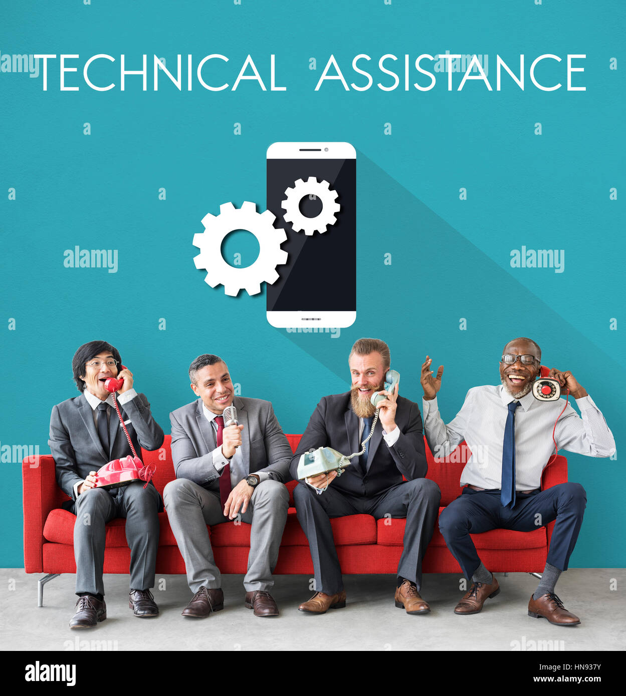 Technical Support Assistance Repair Concept Stock Photo - Alamy