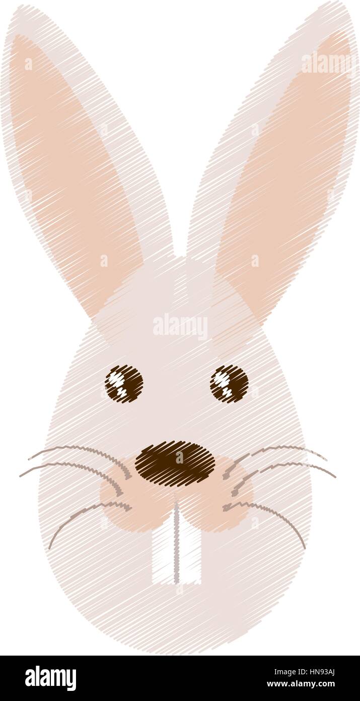 Easter rabbit icon image design, vector illustration Stock Vector Image ...