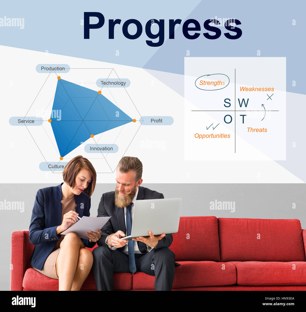 Management Progress Business Development Ideas Stock Photo - Alamy