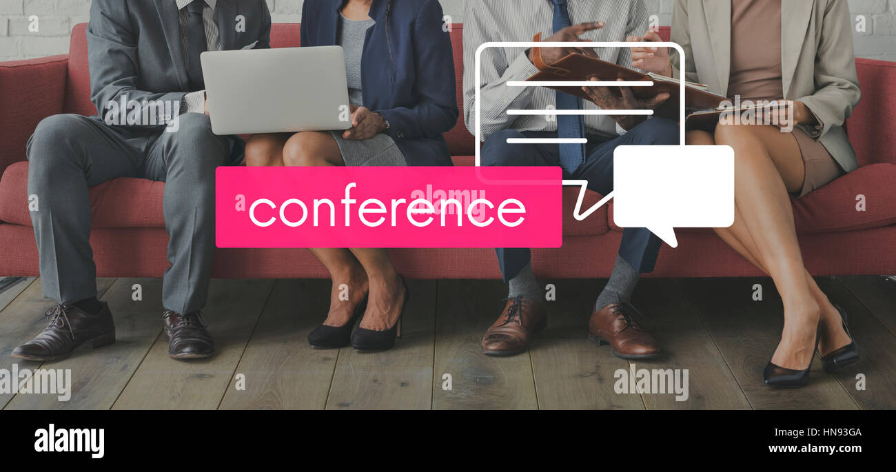Communication Conference Sharing Conversation Meeting Stock Photo - Alamy