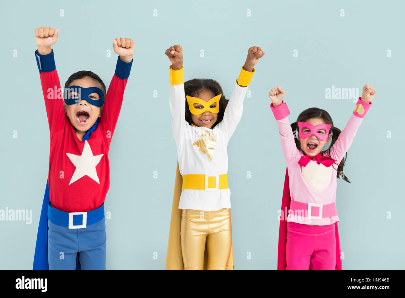 Flying Superhero Kids