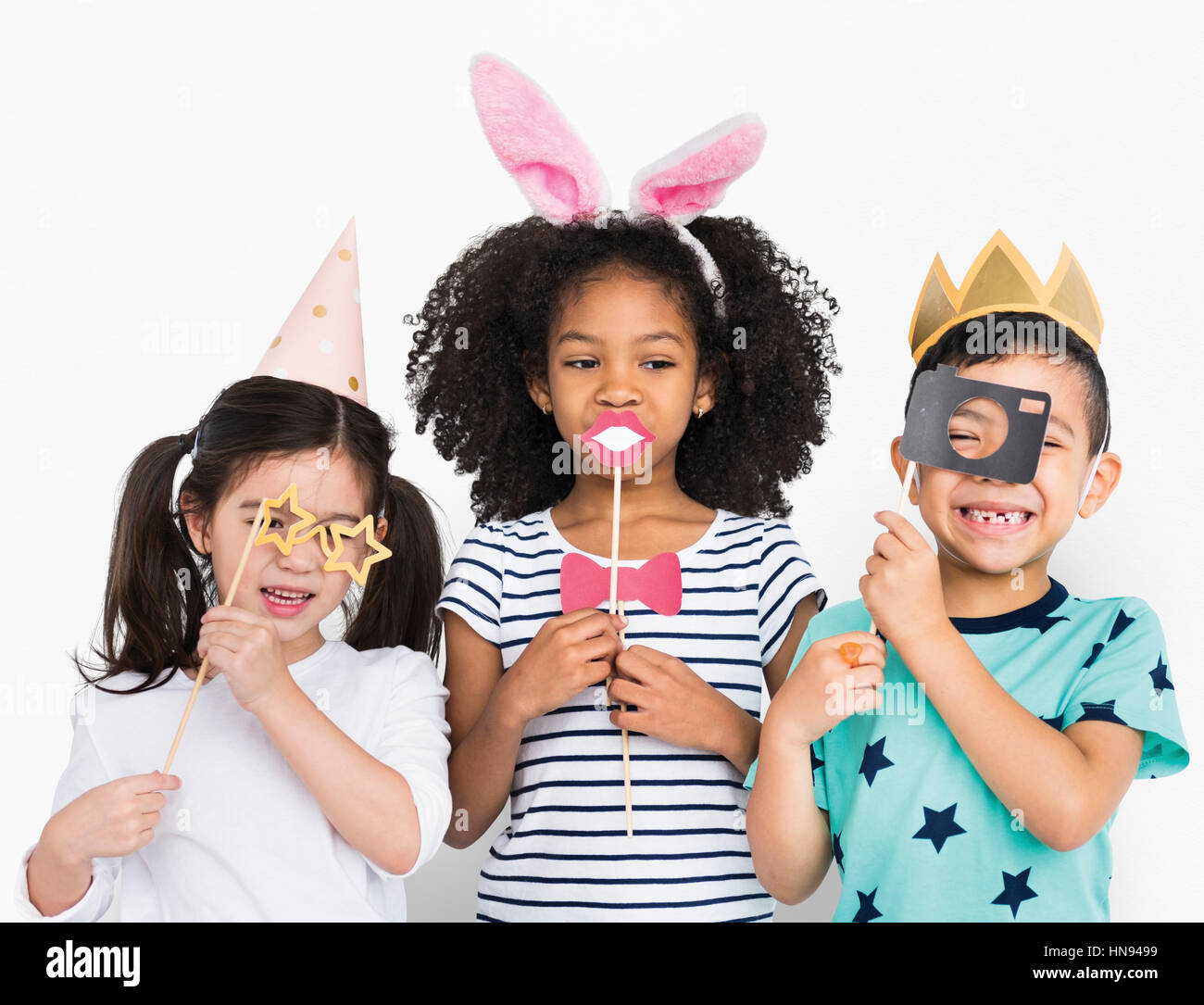 Child Cheerful Enjoy Expression Kid Concept Stock Photo - Alamy