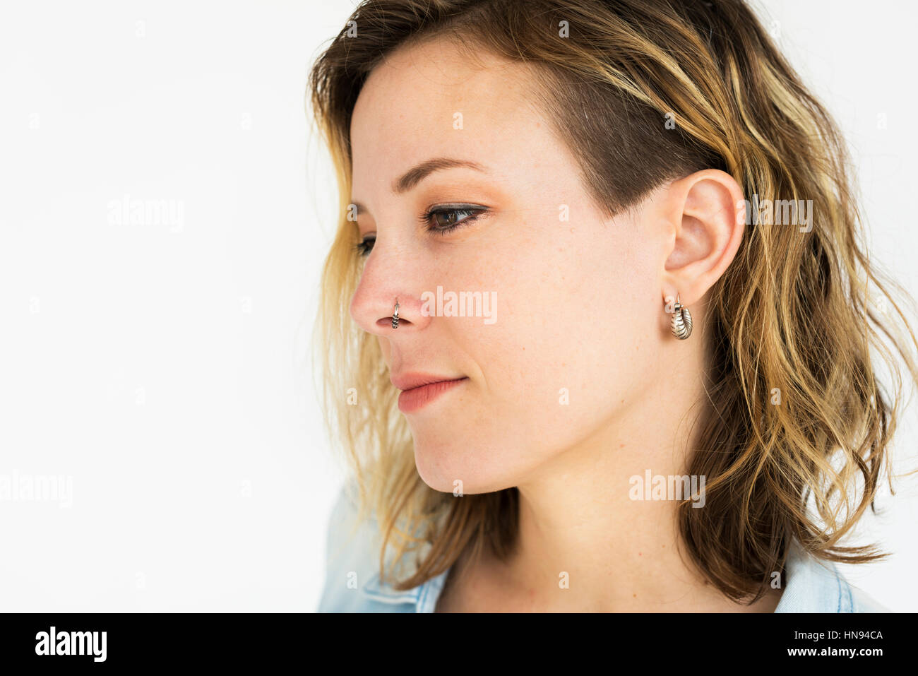 Woman Confidence Self Esteem Portrait Concept Stock Photo - Alamy