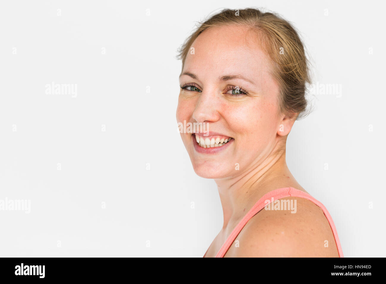 Studio People Model Shoot Race Stock Photo - Alamy