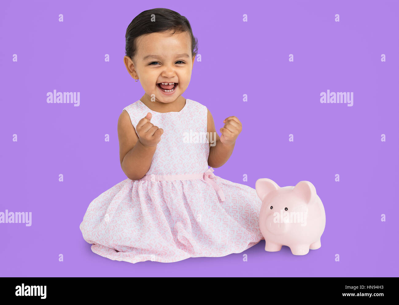 Cheerful Kid Have Fun Smiling Concept Stock Photo - Alamy
