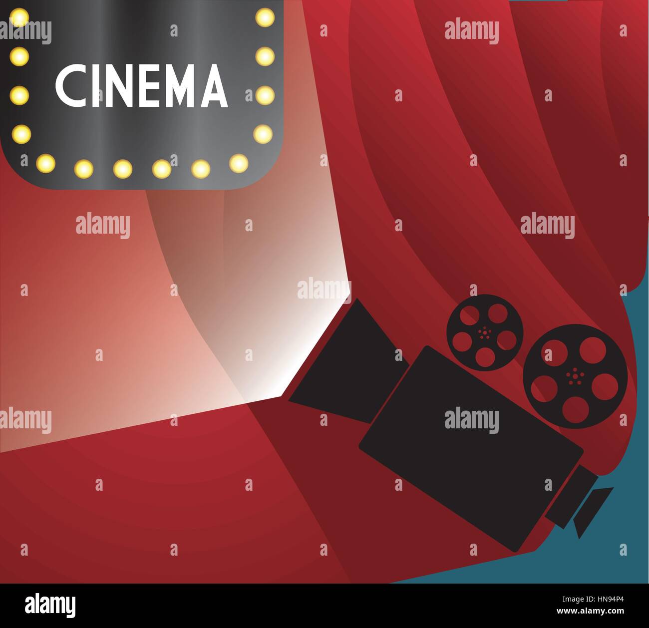 Tv studio lights Stock Vector Images - Alamy