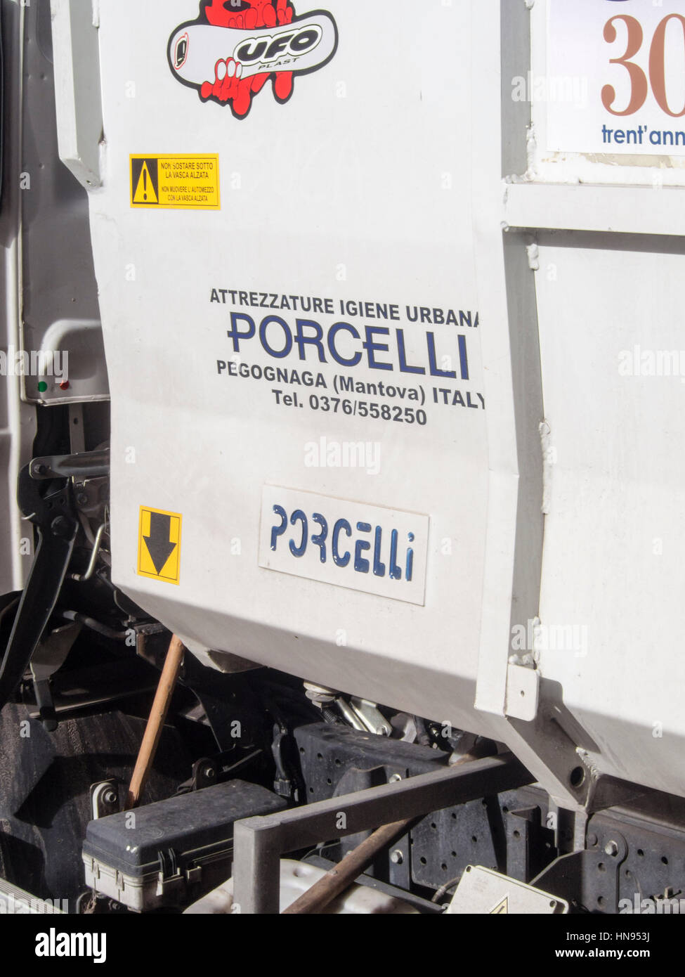 Waste Recycling Platform Stock Photo - Alamy