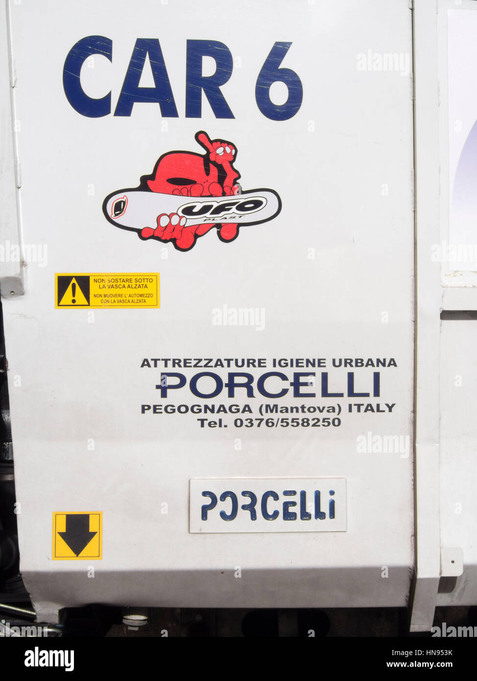 Waste Recycling Platform Stock Photo - Alamy