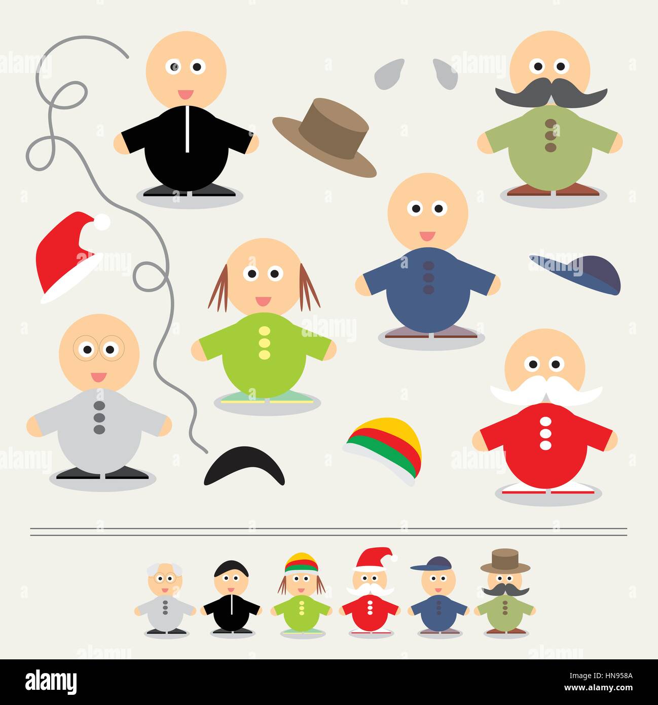 Educational game for children - Color vector illustration Stock Vector ...