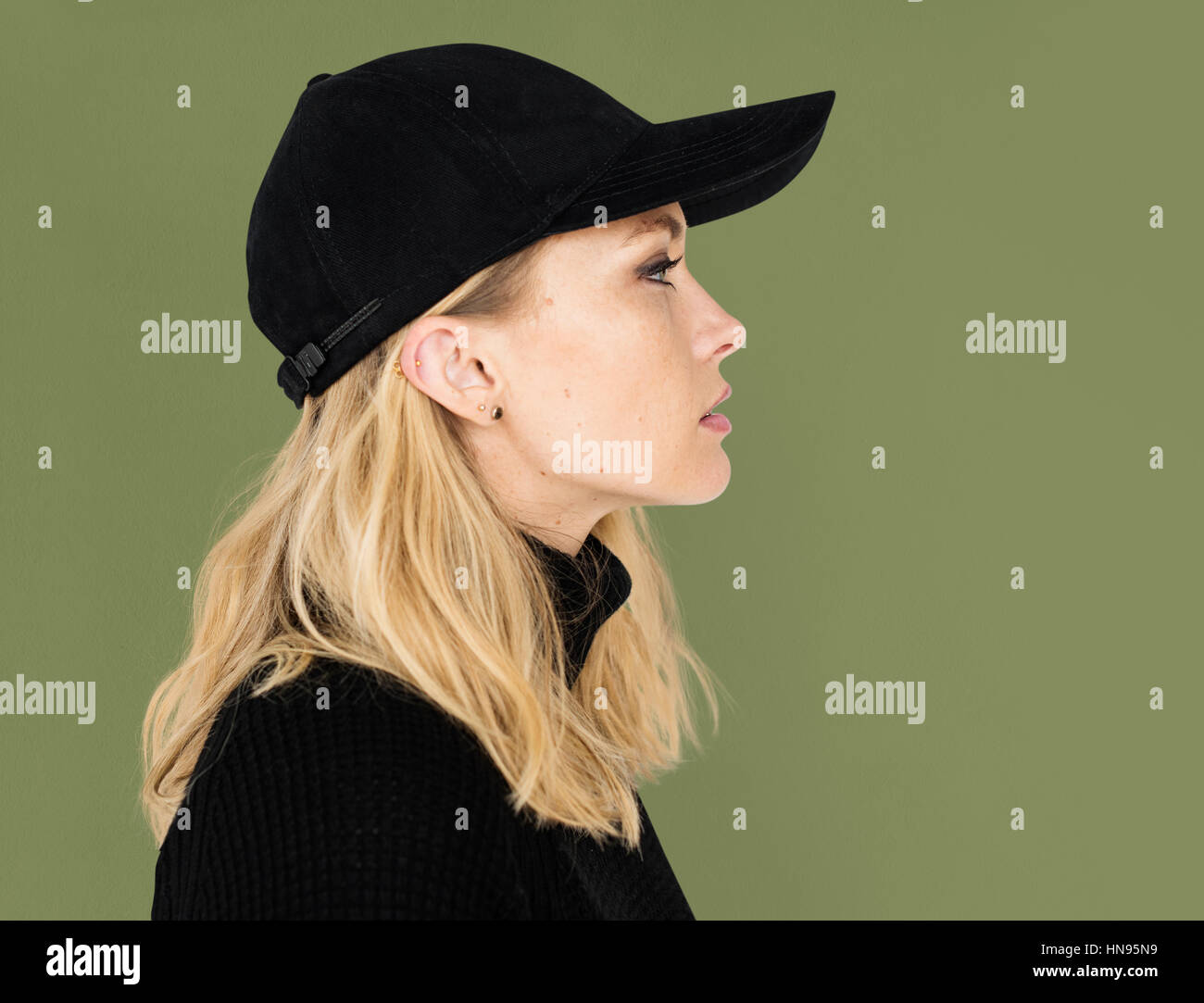 Woman Confidence Self Esteem Portrait Concept Stock Photo - Alamy