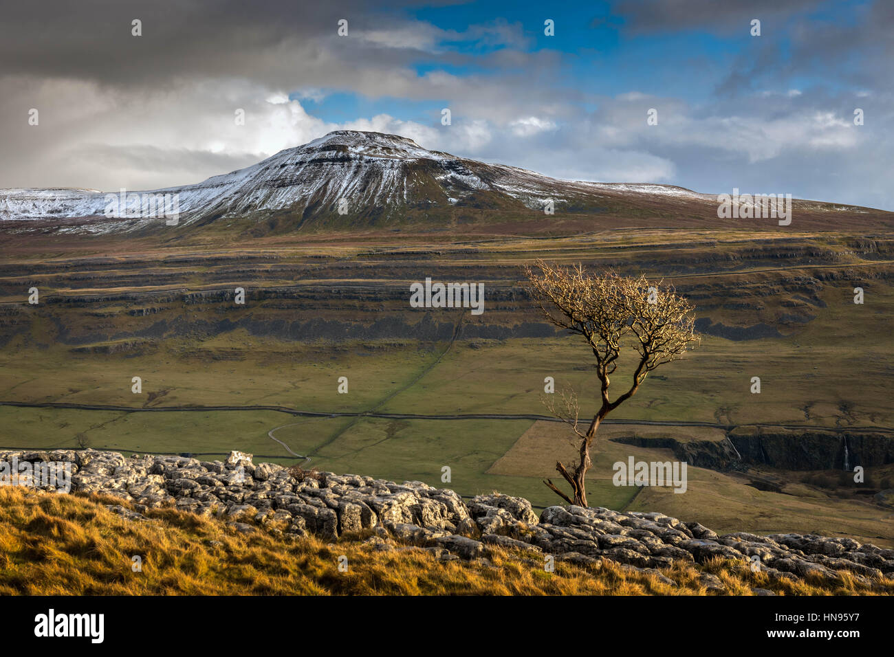 Ingleborough view hi-res stock photography and images - Alamy