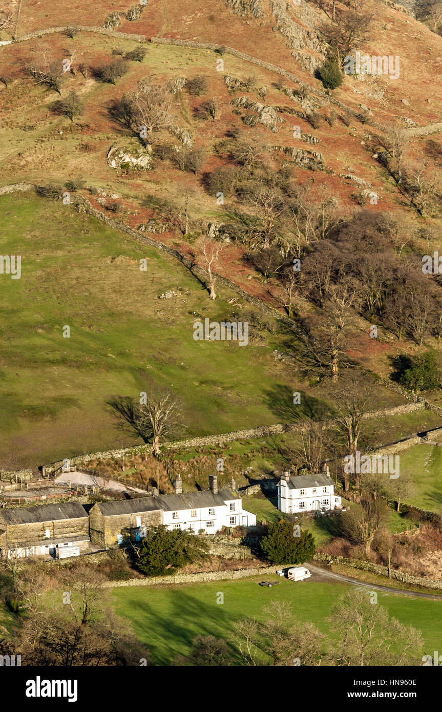 Troutbeck valley lake district hi-res stock photography and images - Alamy