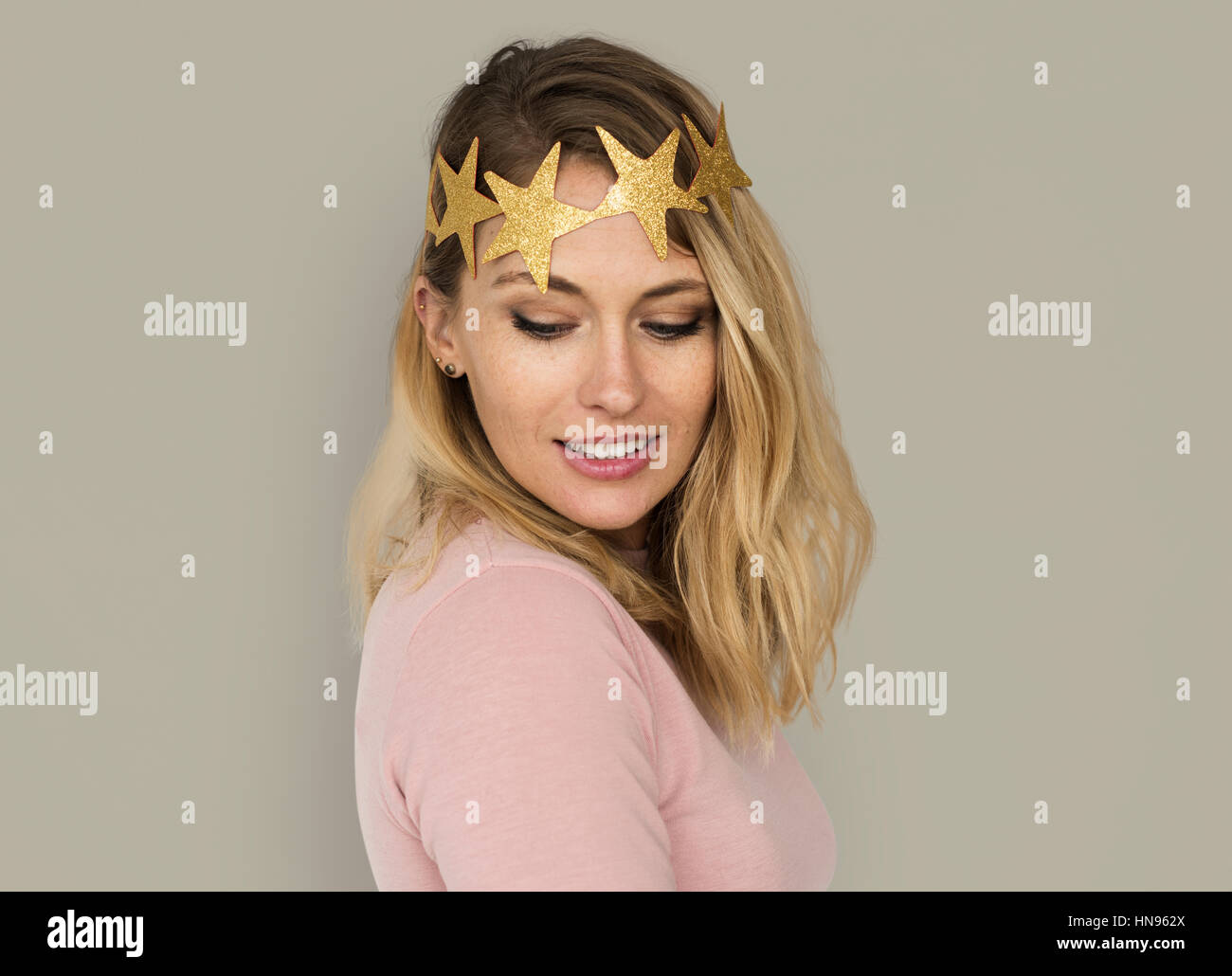 Studio Shoot People Portrait Concept Stock Photo - Alamy