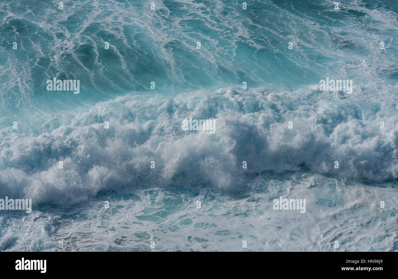 Sea wave for background Stock Photo - Alamy