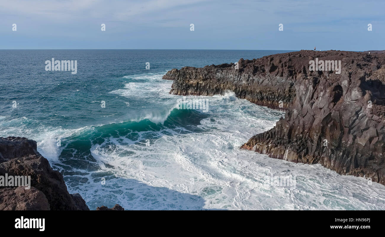 Sea wave for background Stock Photo - Alamy