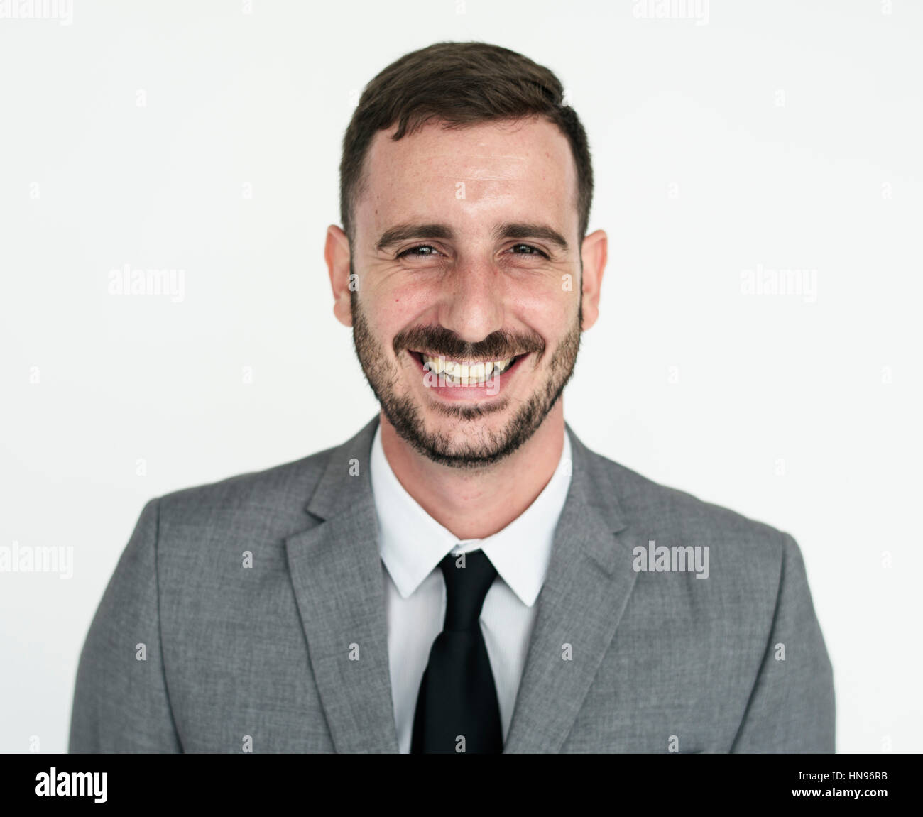 Businessman Portrait Studio Style Concept Stock Photo - Alamy