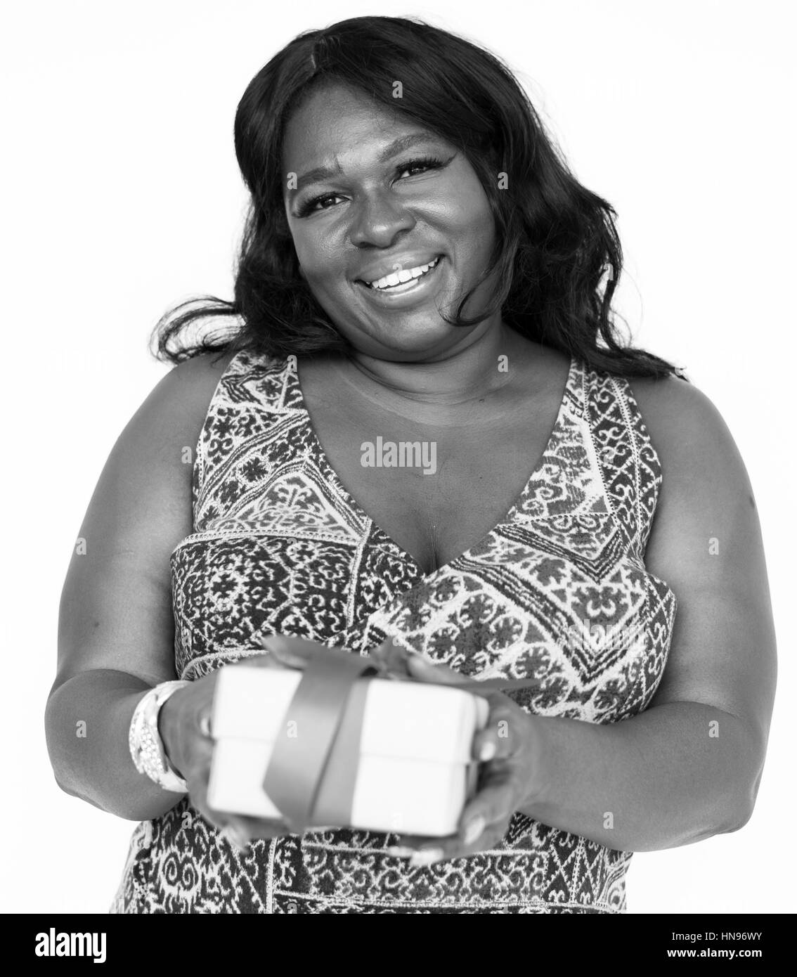 Studio People Shoot Portrait Isolated on White Concept Stock Photo - Alamy