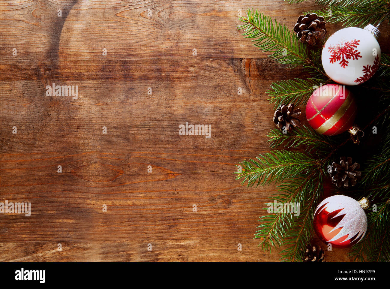 christmas wood background Stock Photo - Alamy