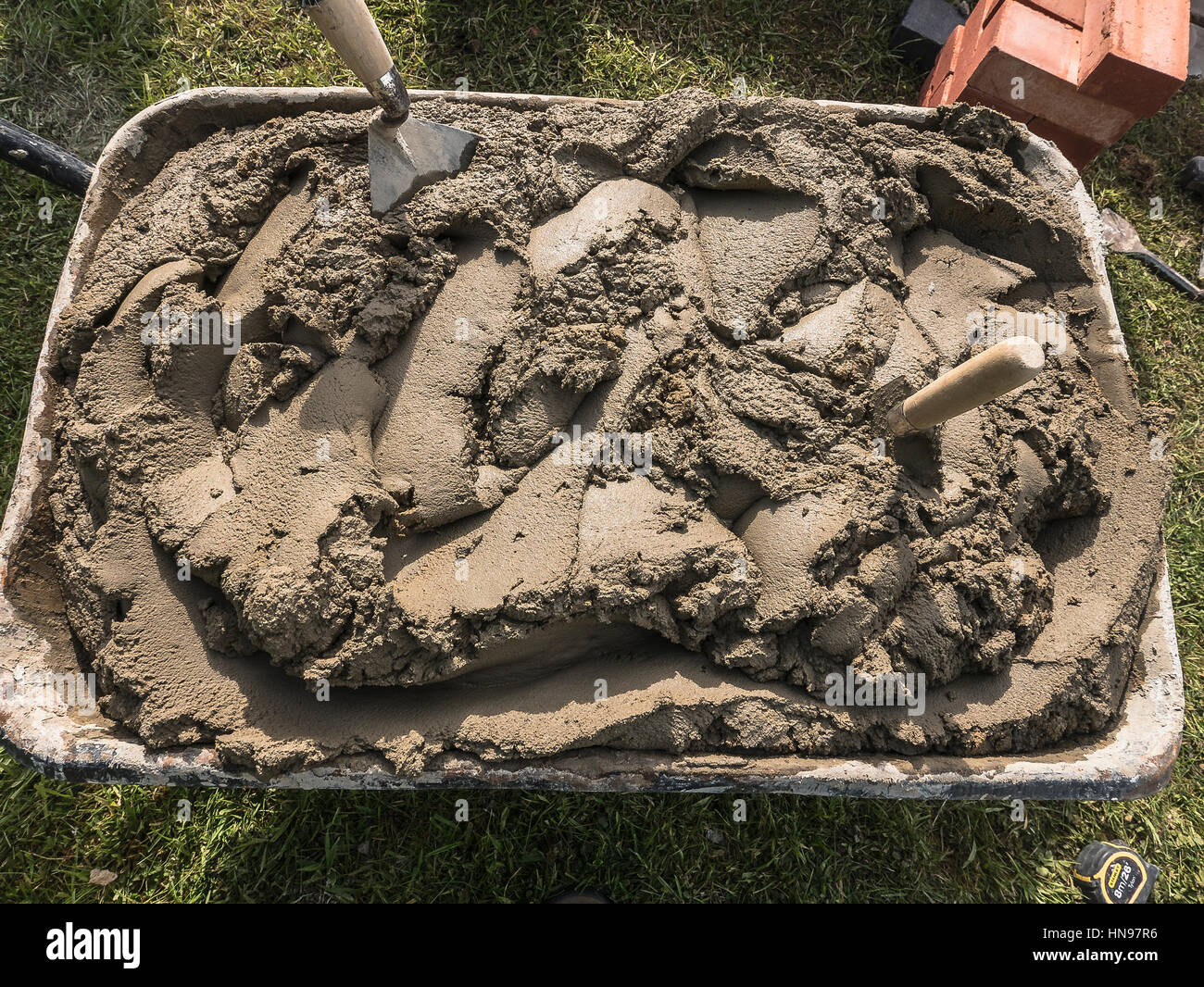 Bricklaying tools hi-res stock photography and images - Alamy
