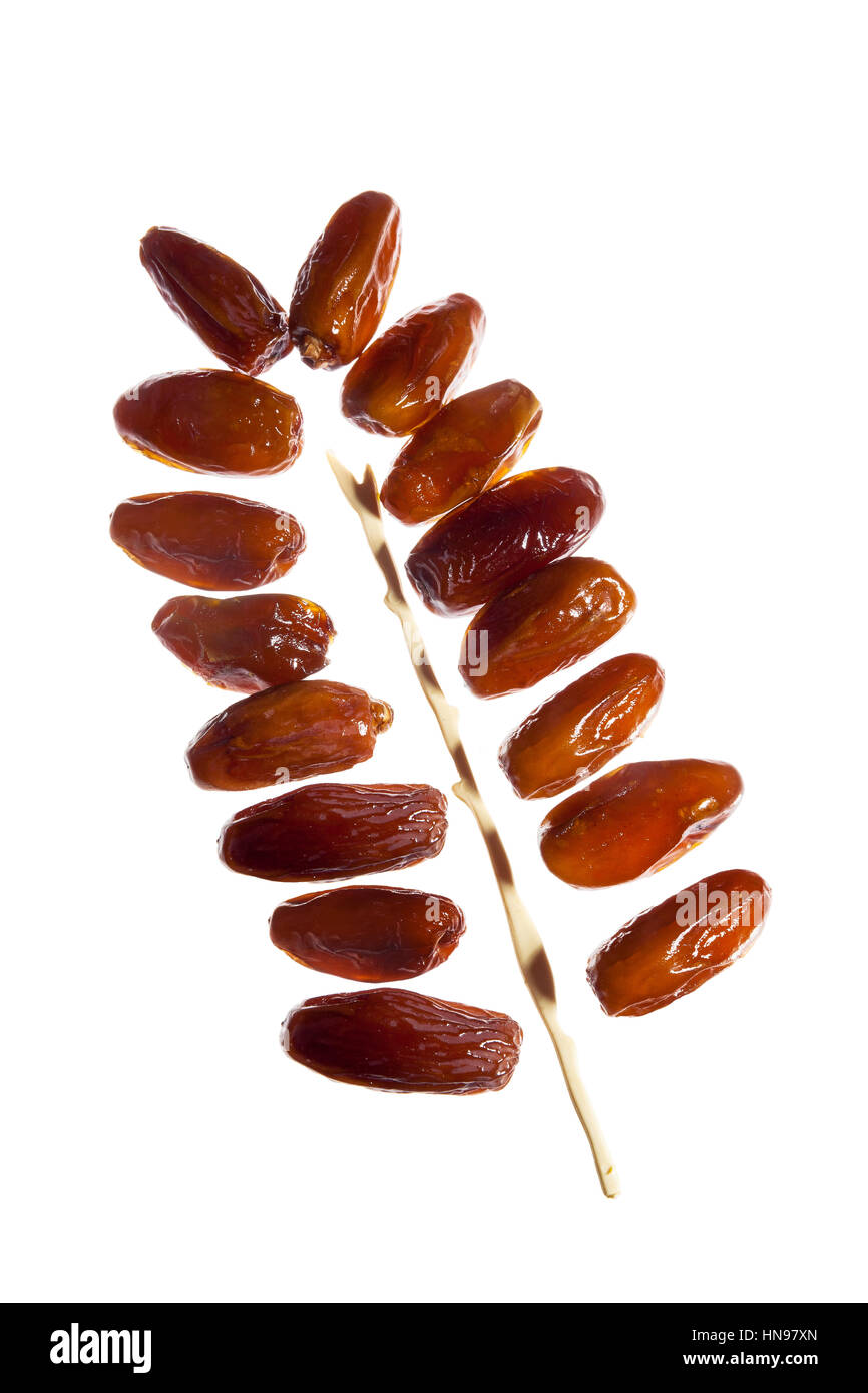 Closeup date palm fruits Cut Out Stock Images & Pictures - Alamy