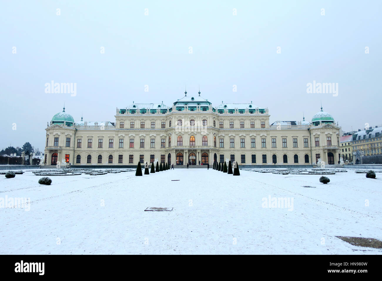 Austria museum in Vienna at winter Stock Photo - Alamy