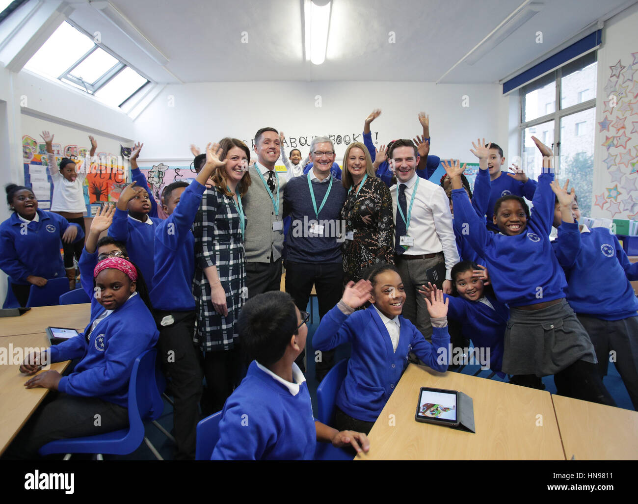 Headteacher derek hewie hi-res stock photography and images - Alamy