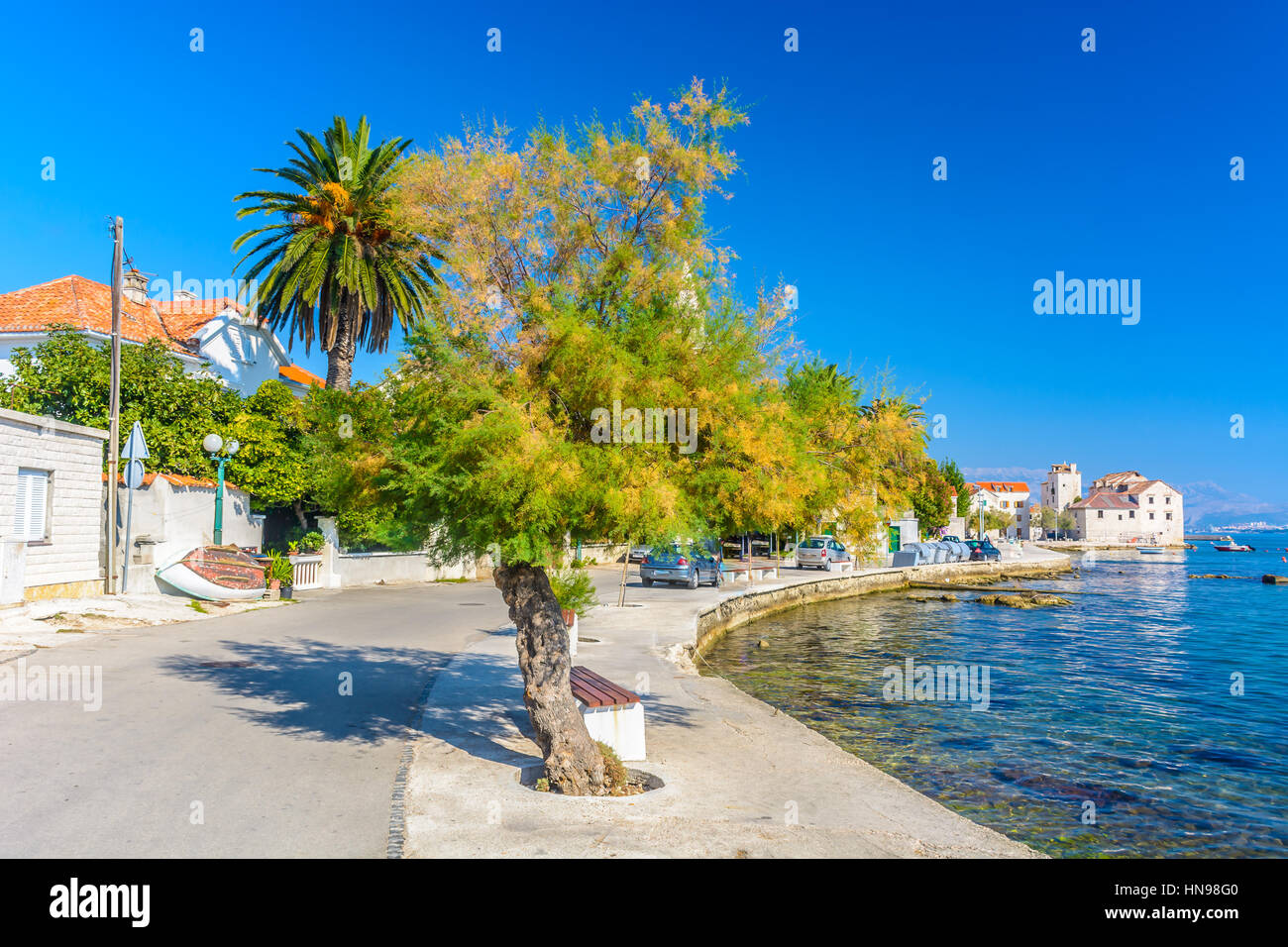 Kastela beach hi-res stock photography and images - Alamy