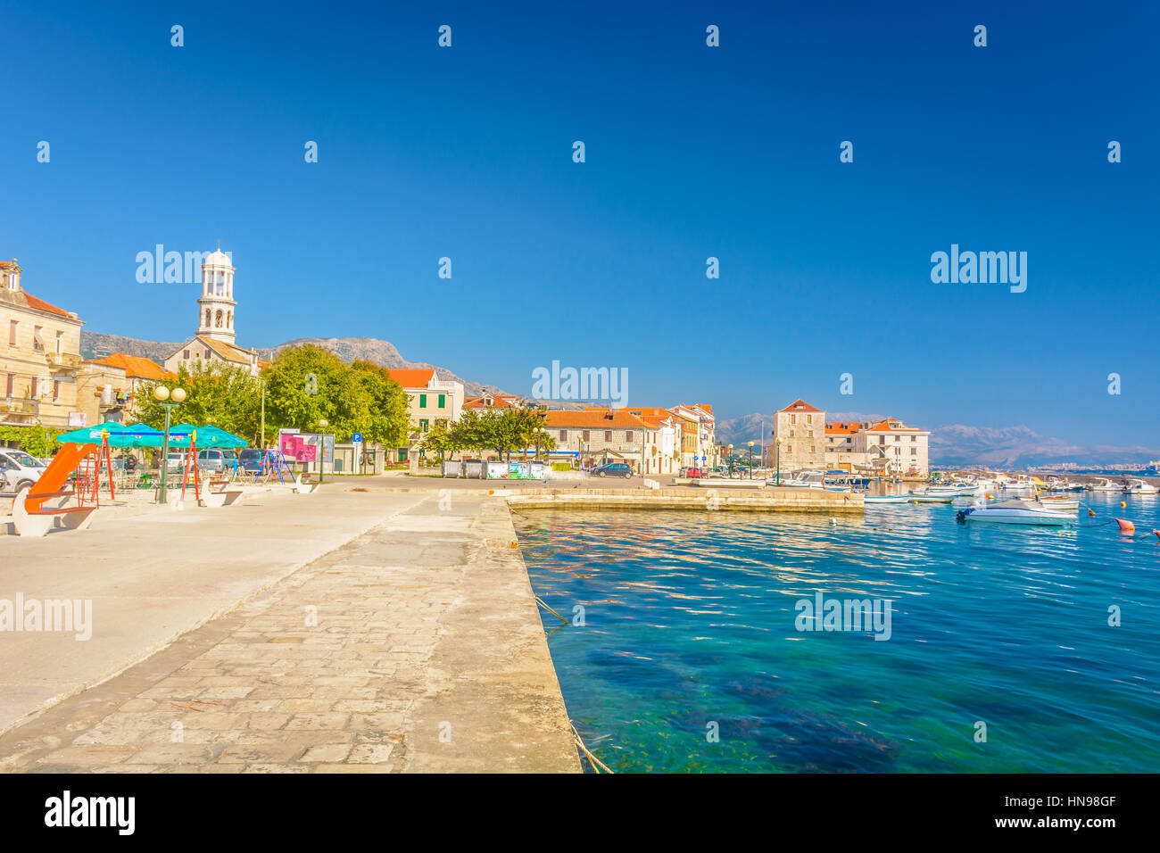 Kastela marina beach hi-res stock photography and images - Alamy