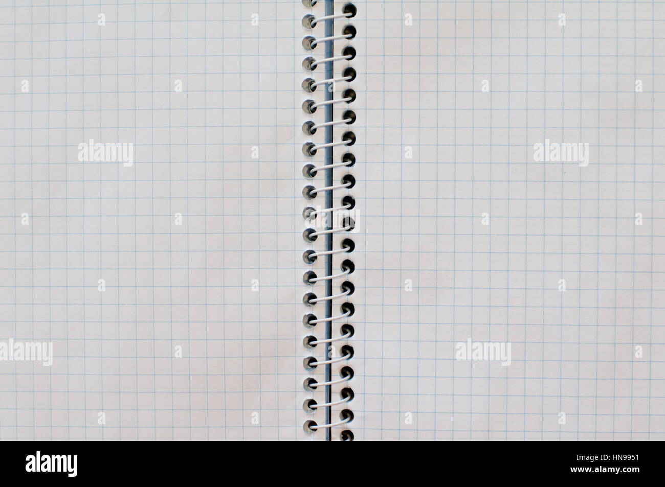 White background texture squared notepad with spring Stock Photo - Alamy