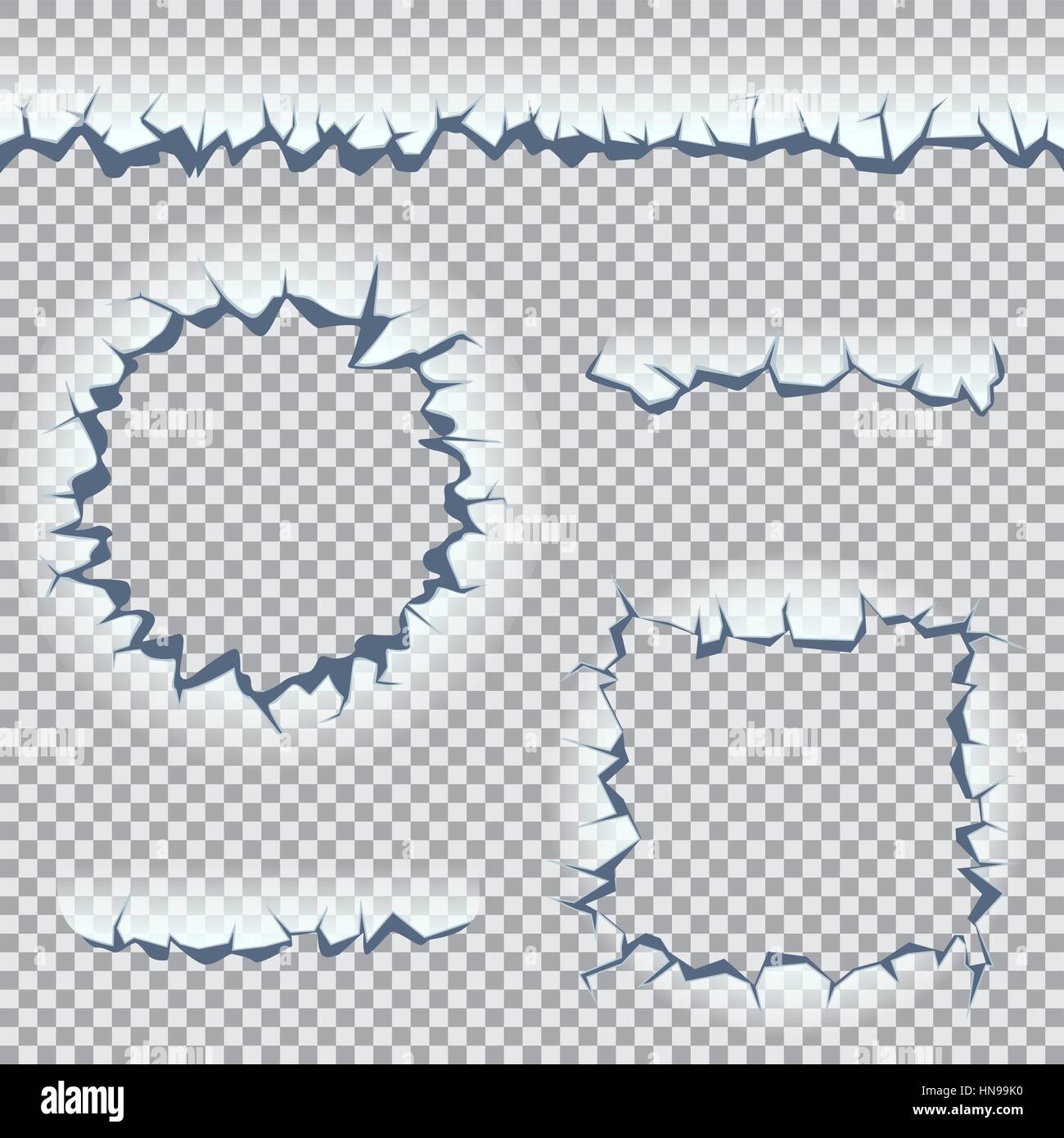 Background snow crack Stock Vector Images - Alamy