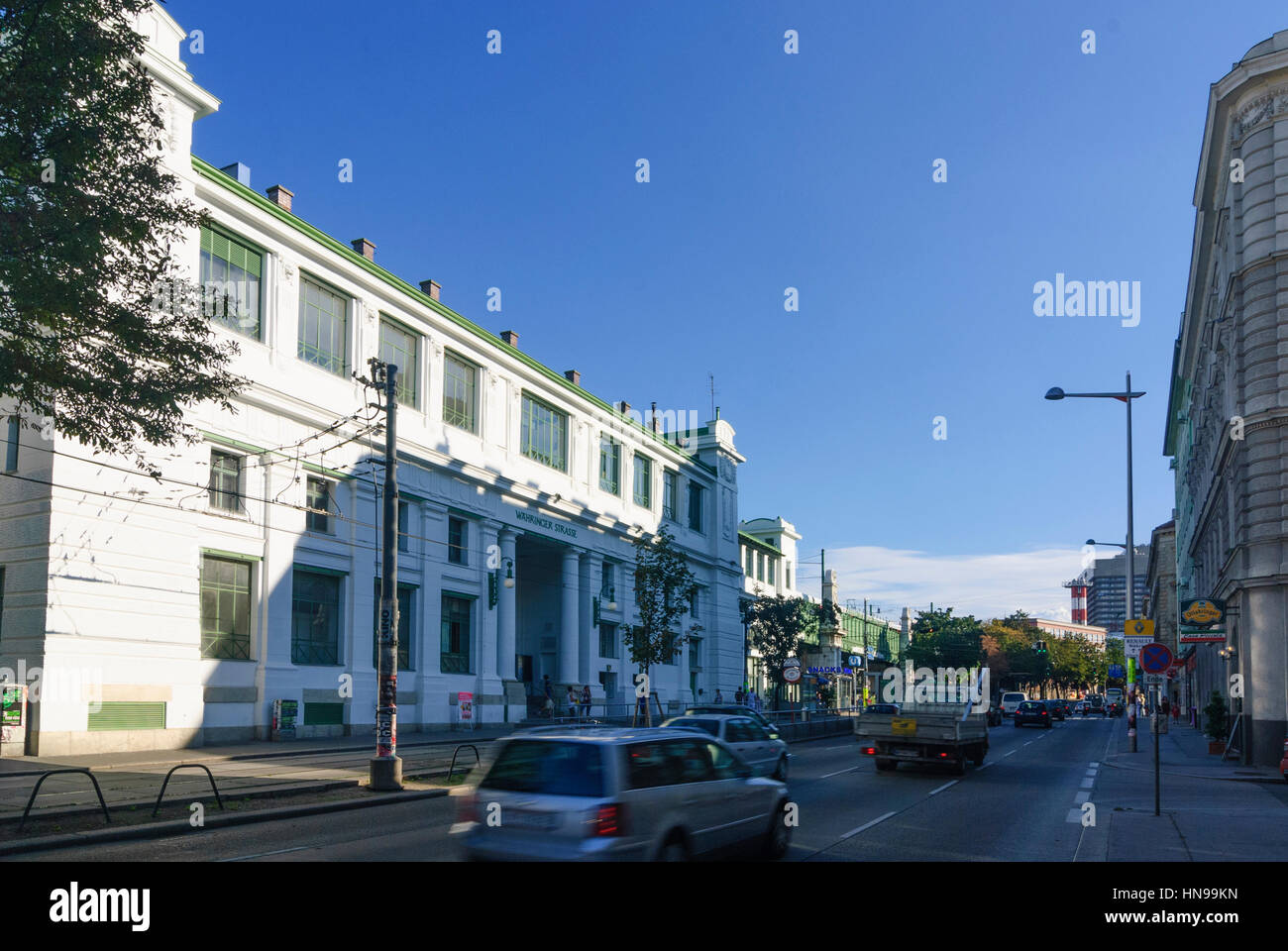 Wien, Vienna, Subway line 6 at the Gürtel; Station Währinger Straße, 09 ...