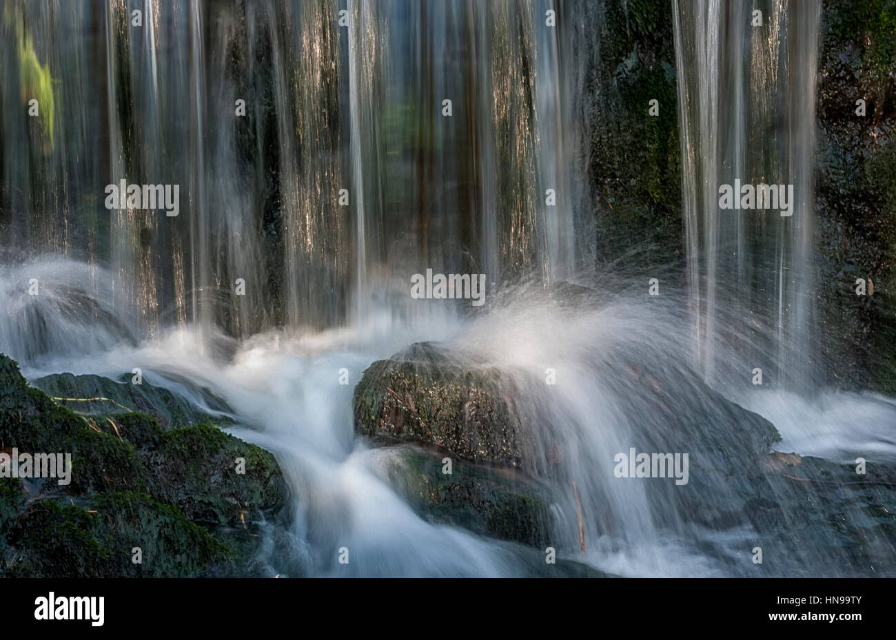 Waterfall on smal river in Bor, Serbia Stock Photo - Alamy