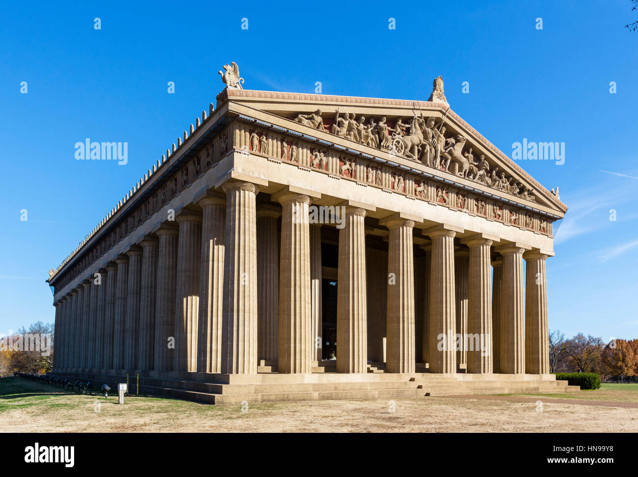 Nashville Parthenon. Parthenon at Centennial Park, Nashville,Tennessee, USA. The Parthenon was ...