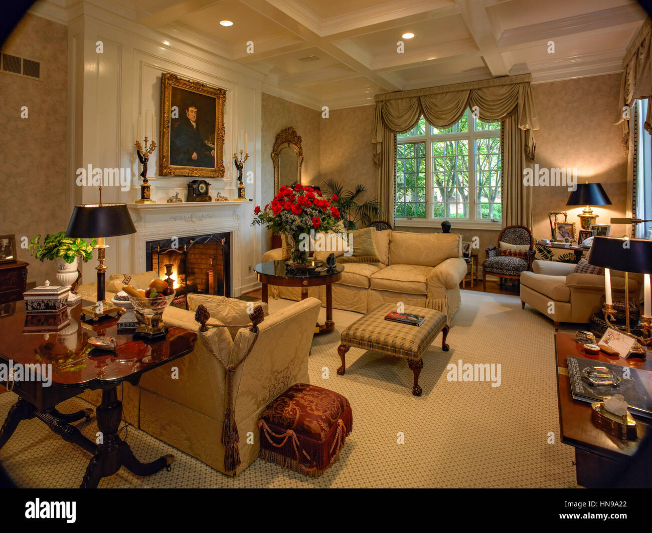 Classic french style formal hi-res stock photography and images - Alamy