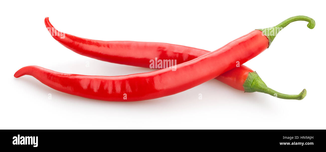 Red long chilli pepper hi-res stock photography and images - Alamy