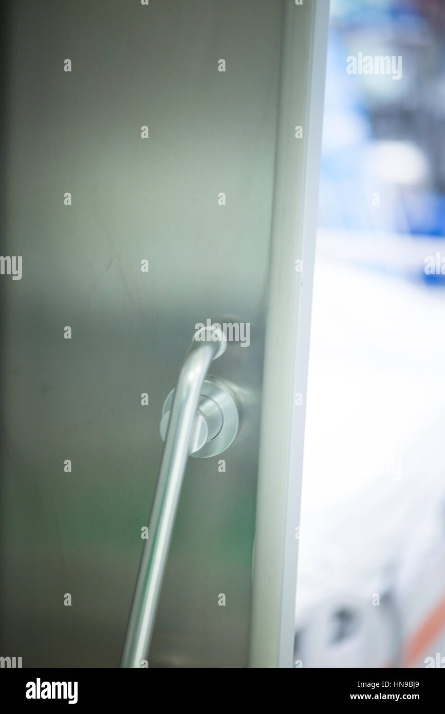 Hospital ward emergency room operating theater door and modern ...