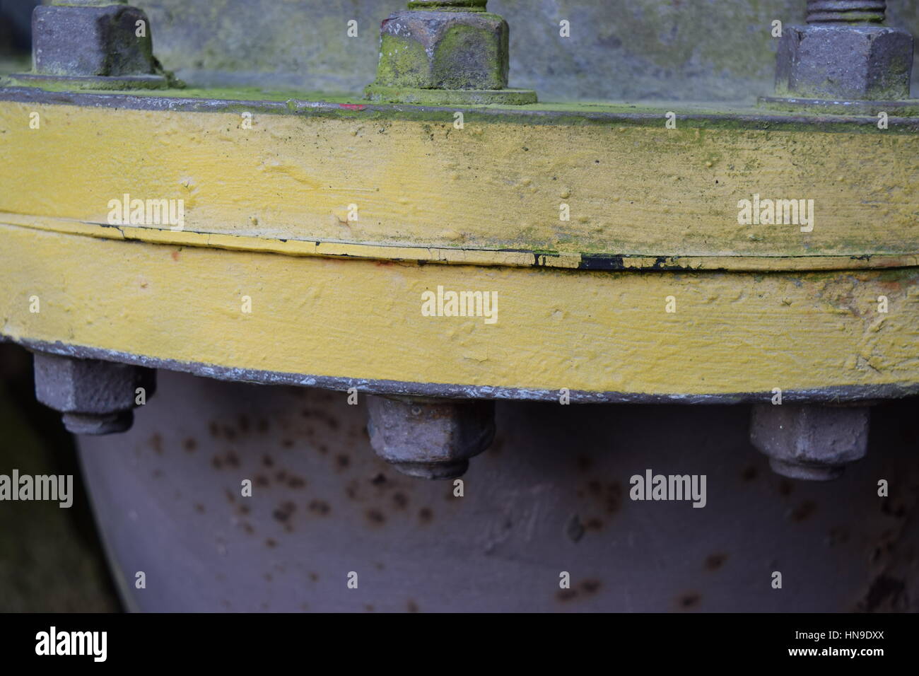 Close up of rusty crane mechanism Stock Photo - Alamy