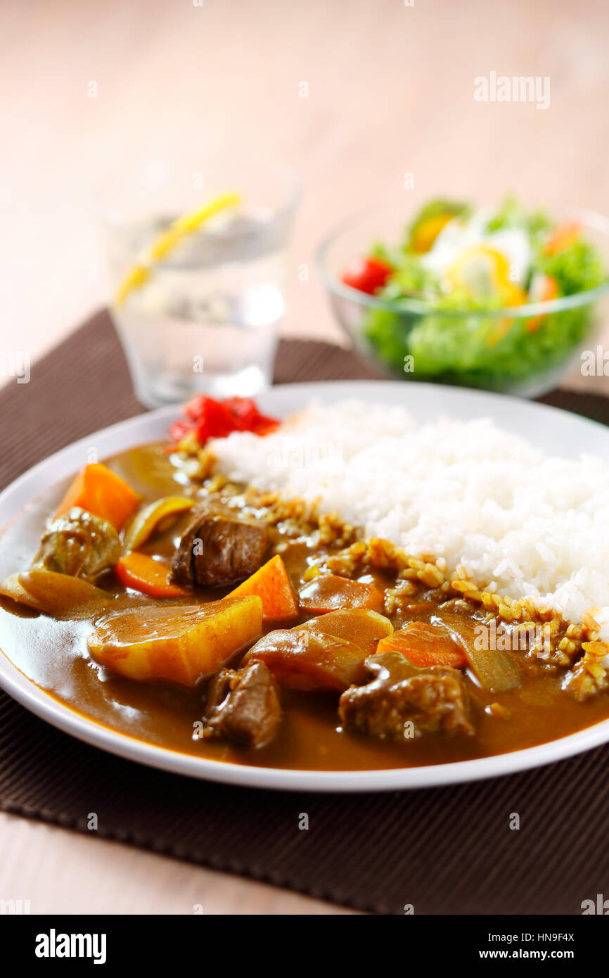 Japanese curry pickles hi-res stock photography and images - Alamy