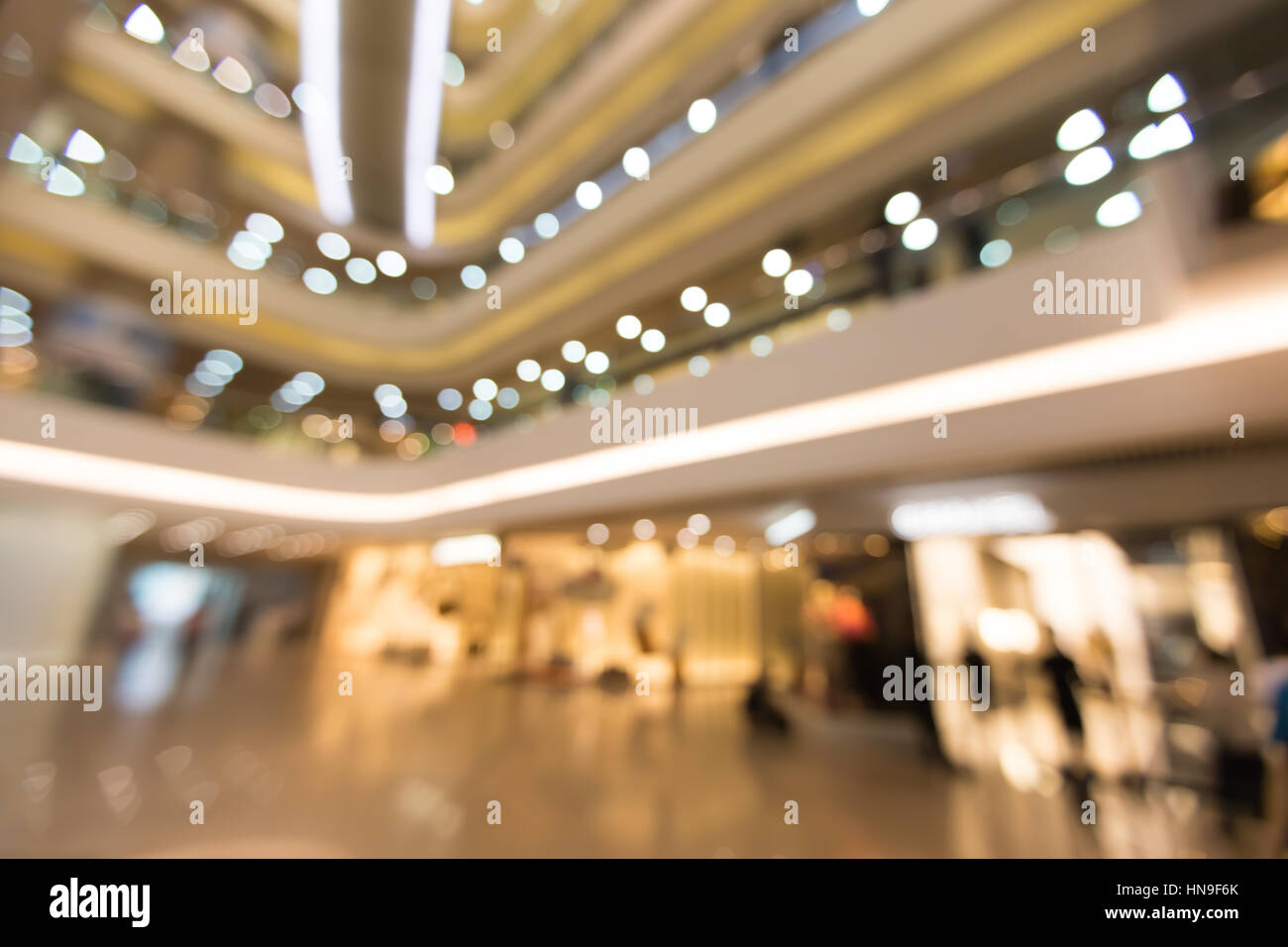 Blurred Shopping mall backgrounds Stock Photo - Alamy