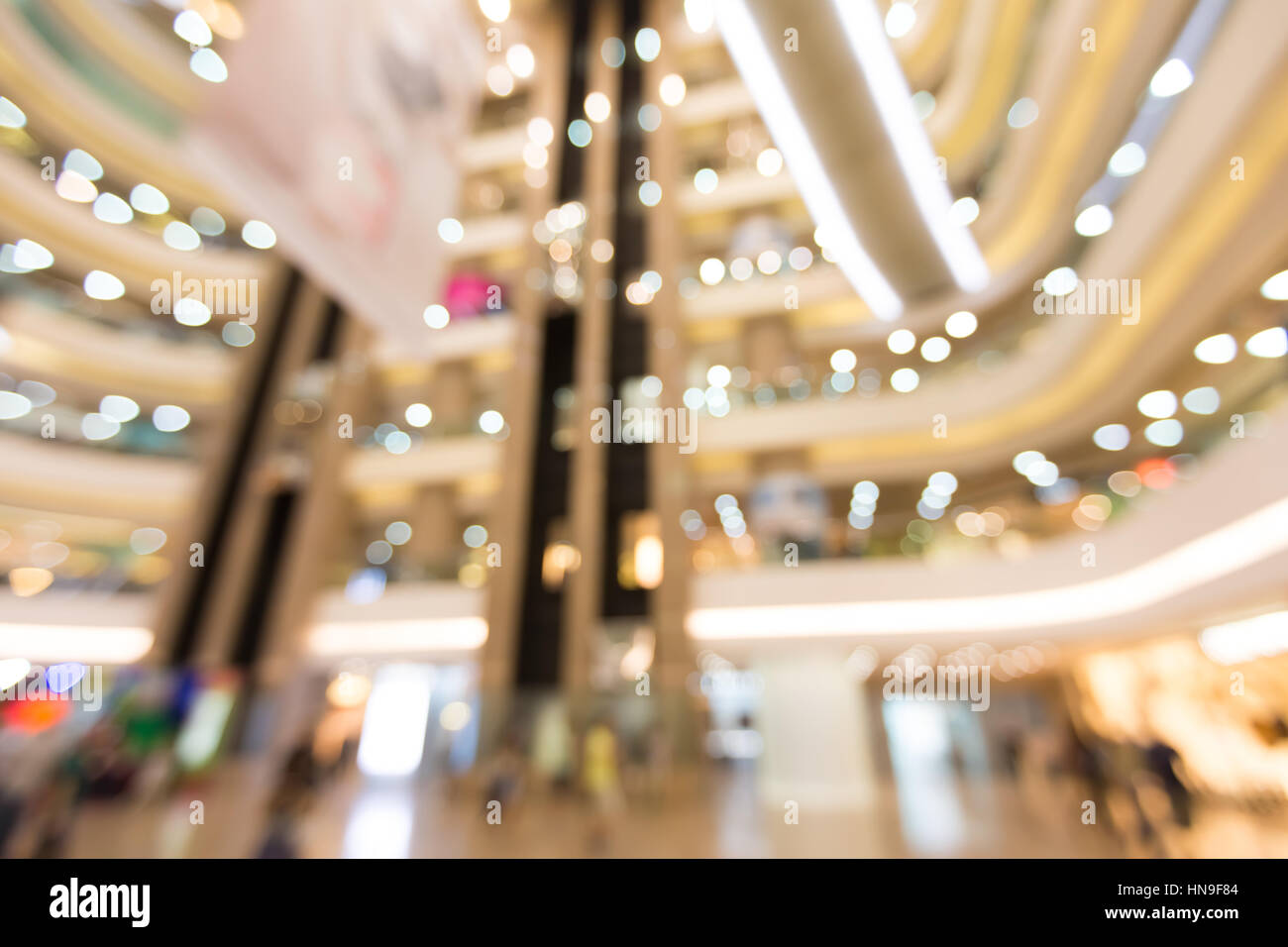 Blurred Shopping mall backgrounds Stock Photo - Alamy