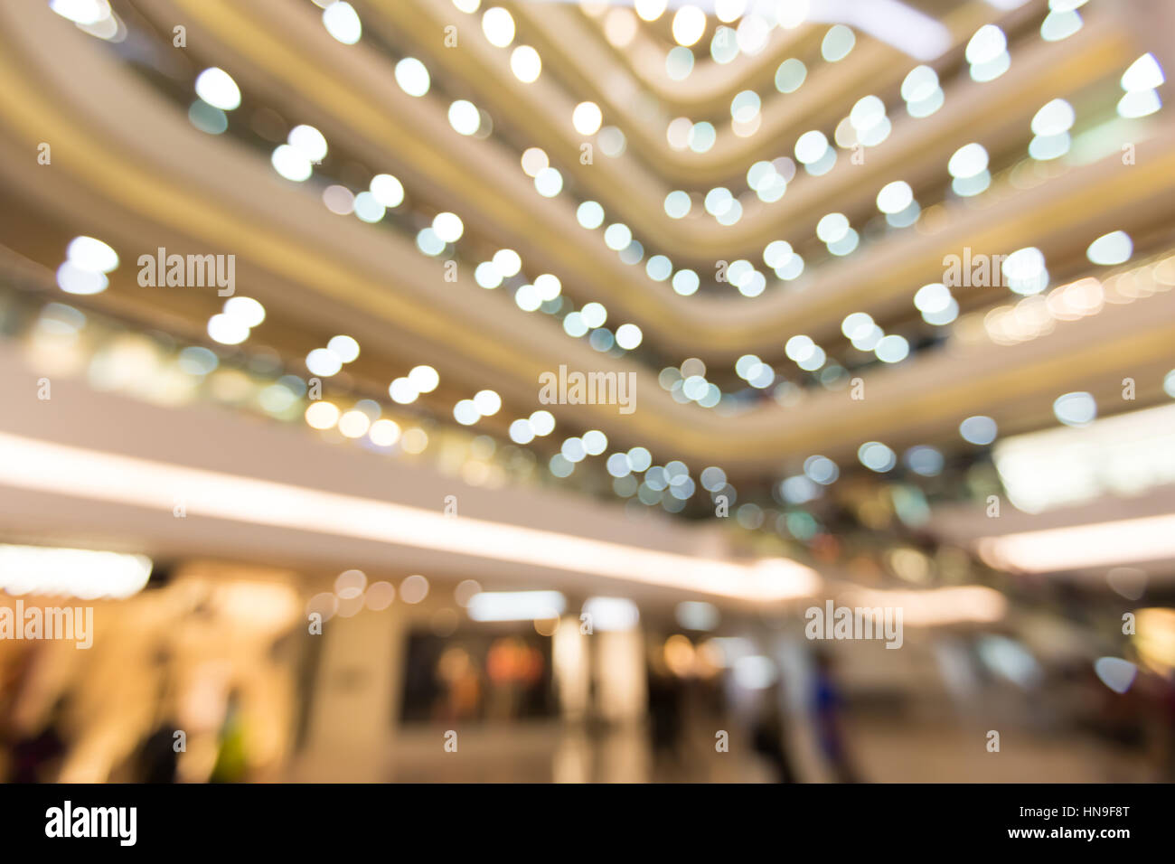 Blurred Shopping mall backgrounds Stock Photo - Alamy