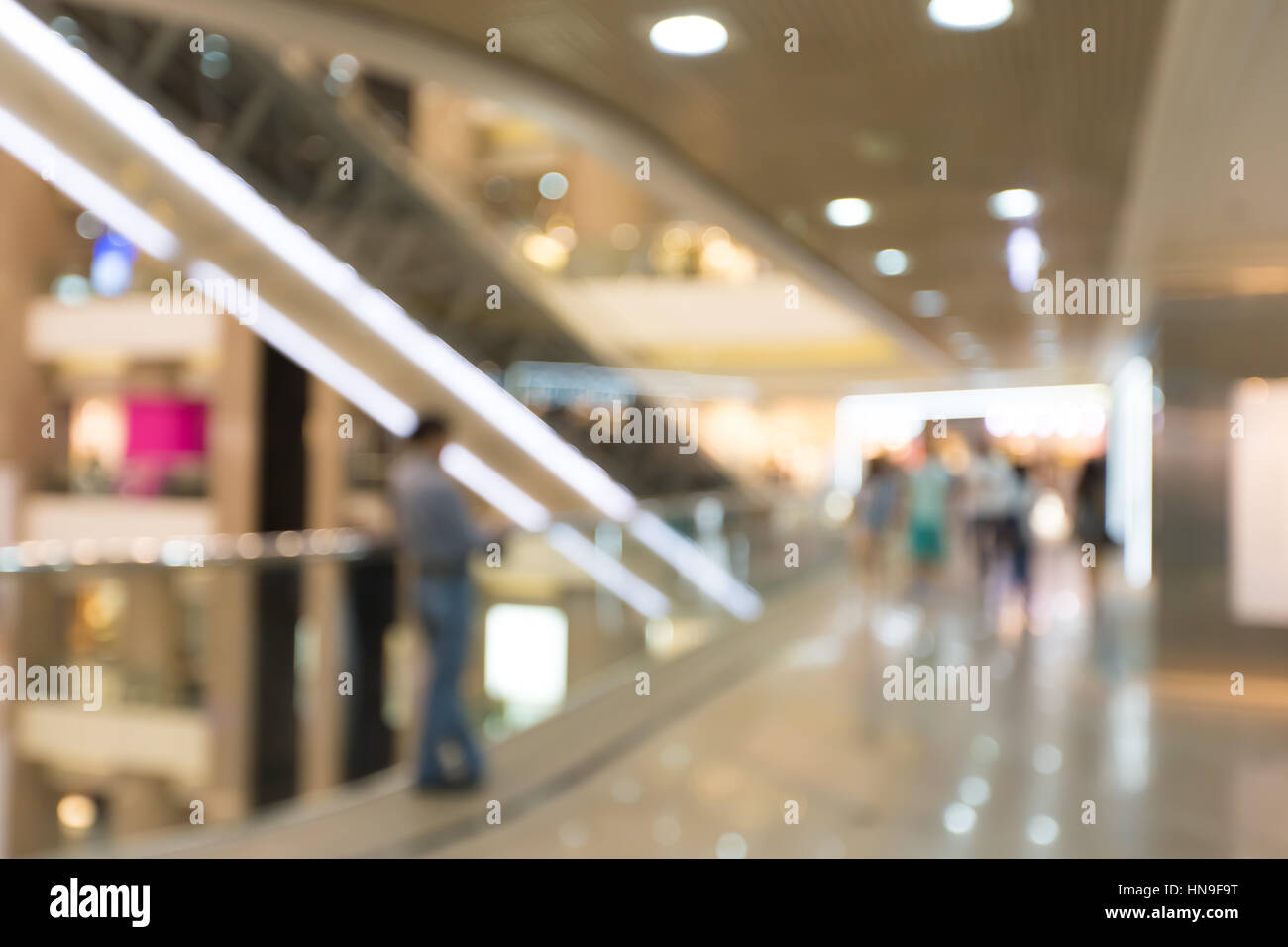 Blurred Shopping mall backgrounds Stock Photo - Alamy
