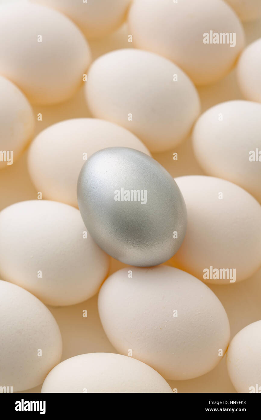 Silver egg hi-res stock photography and images - Alamy