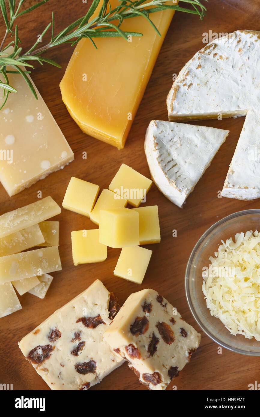 Cheese sampler hi-res stock photography and images - Alamy