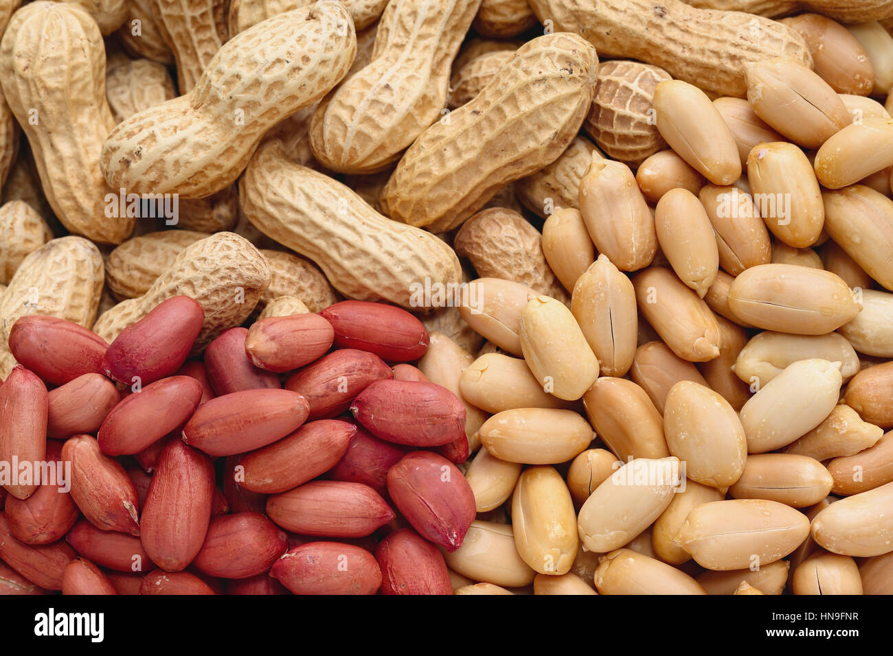 Red peanuts shell hi-res stock photography and images - Alamy