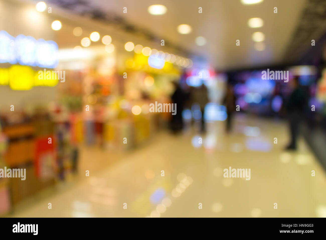 Blurred Shopping mall backgrounds Stock Photo - Alamy