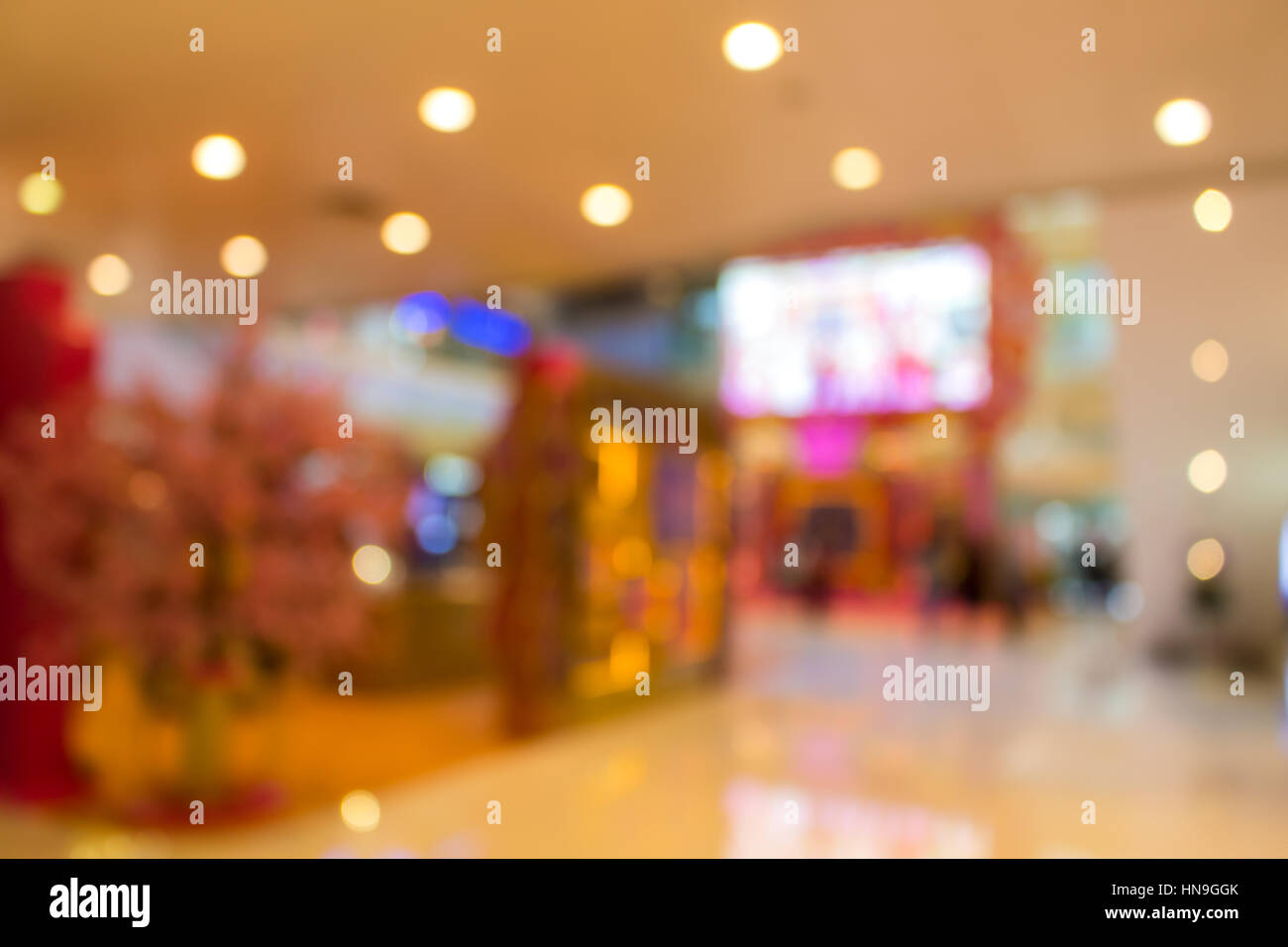 Blurred Shopping mall backgrounds Stock Photo - Alamy