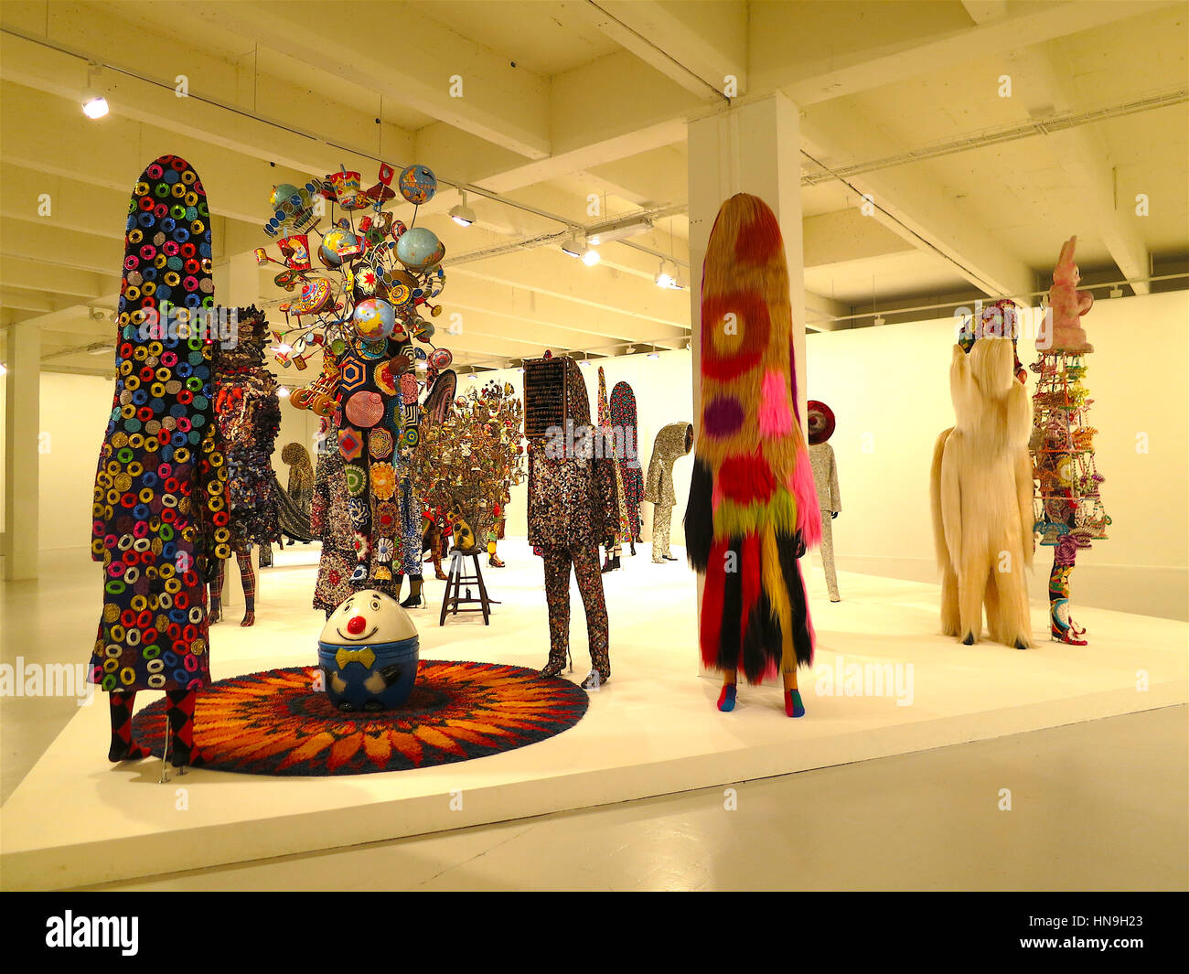 "Soundsuits" by American artist Nick Cave. As part of Lille3000 ...