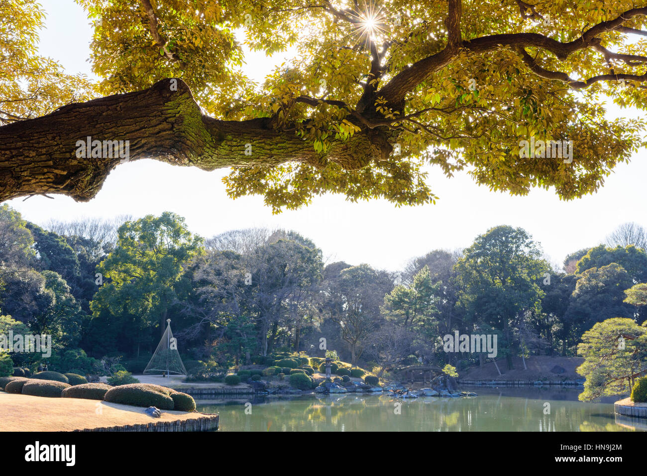 Rikugien garden hi-res stock photography and images - Alamy