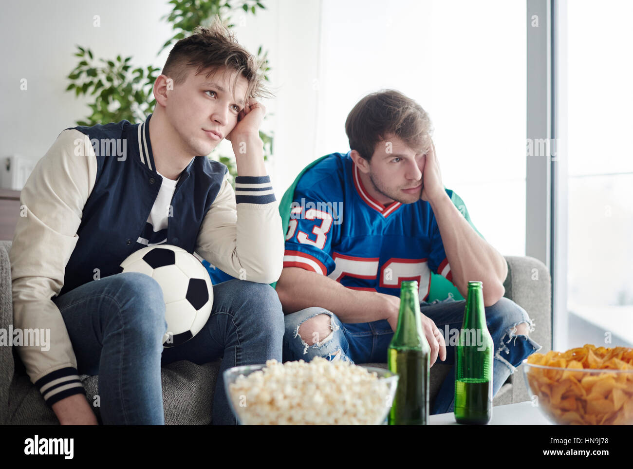 Unhappy and very dissatisfied mates Stock Photo - Alamy